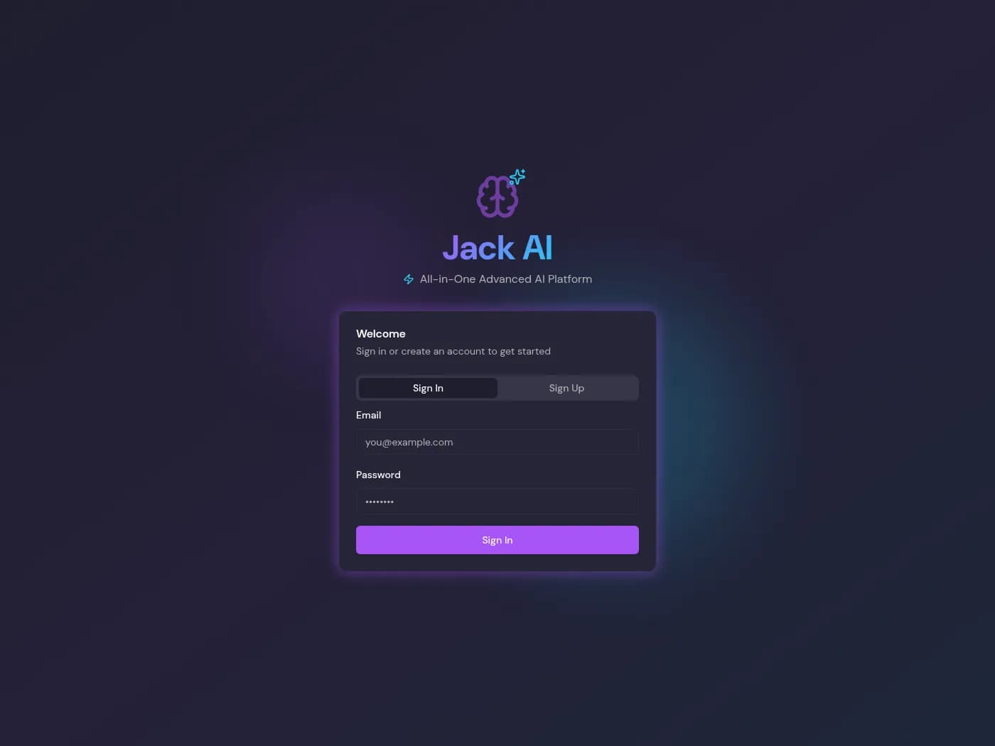 Jack AI: All-in-One Advanced Artificial Intelligence Web App
