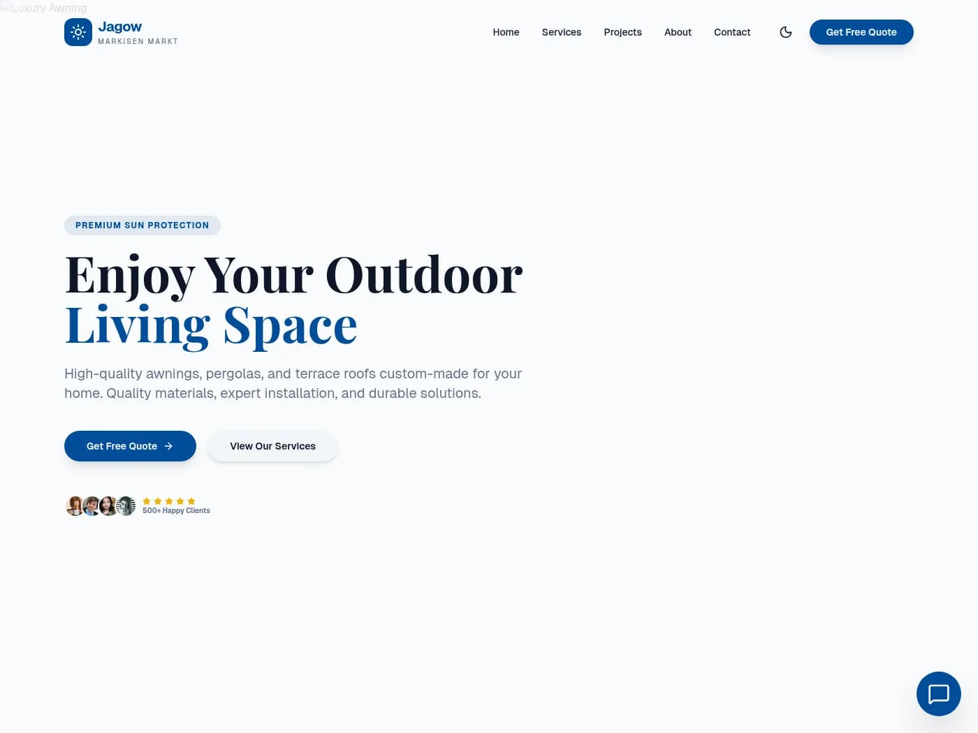 Jagow Awning Showcase