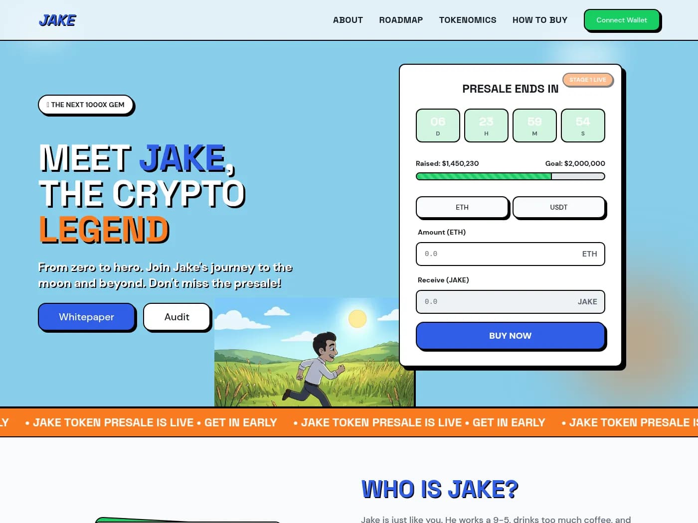 Jake Crypto Presale