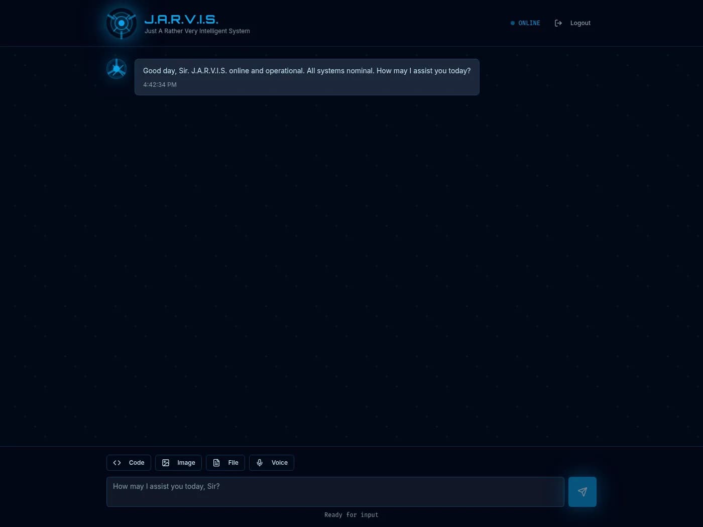 J.A.R.V.I.S. Master Prompt AI Assistant