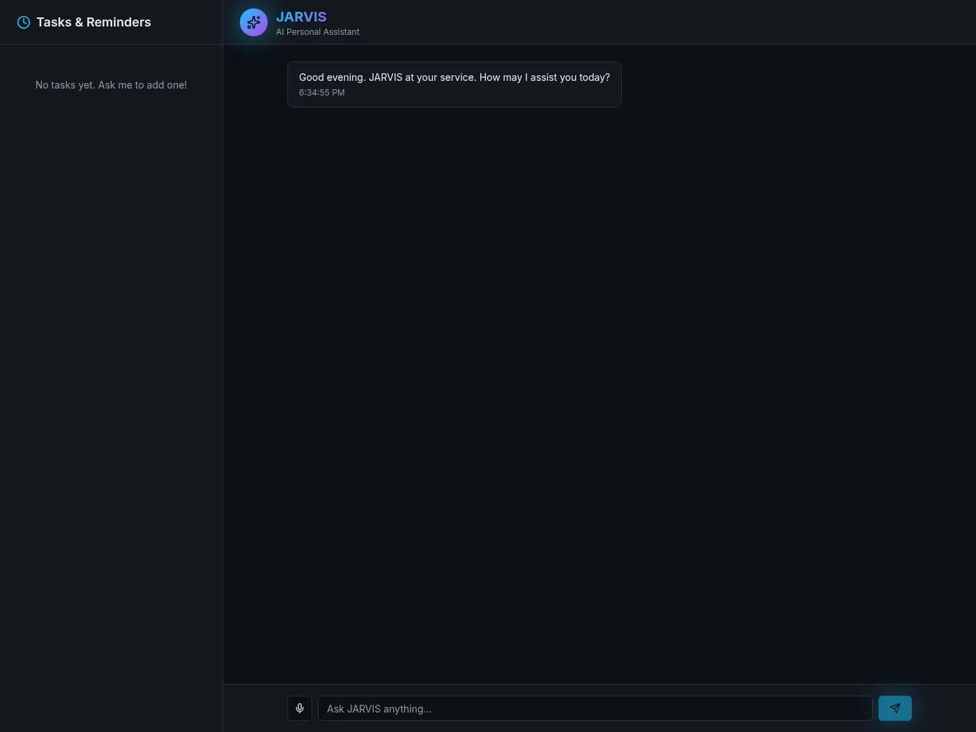 Jarvis: AI-Powered Personal Assistant for Web