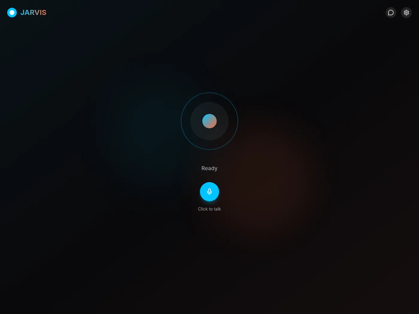 Jarvis Real-Time Conversational Web App