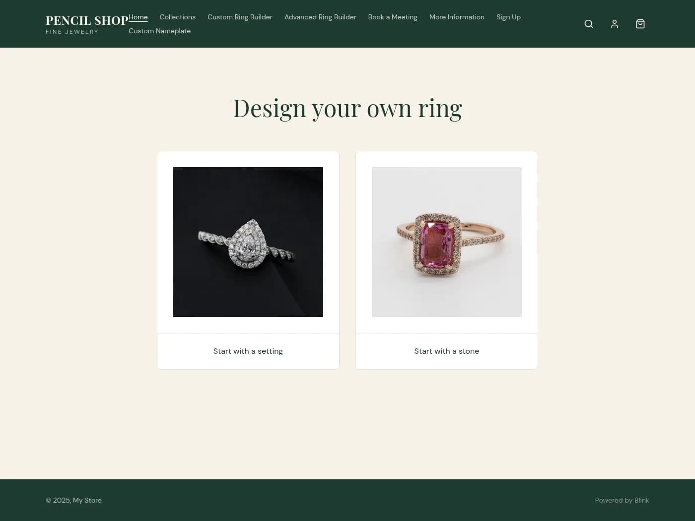 Jewelry 3D Configurator