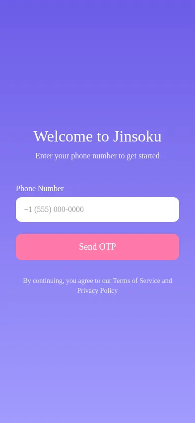Jinsoku: Real-Time Voice, Audio Calling & Messaging with Instant Translation