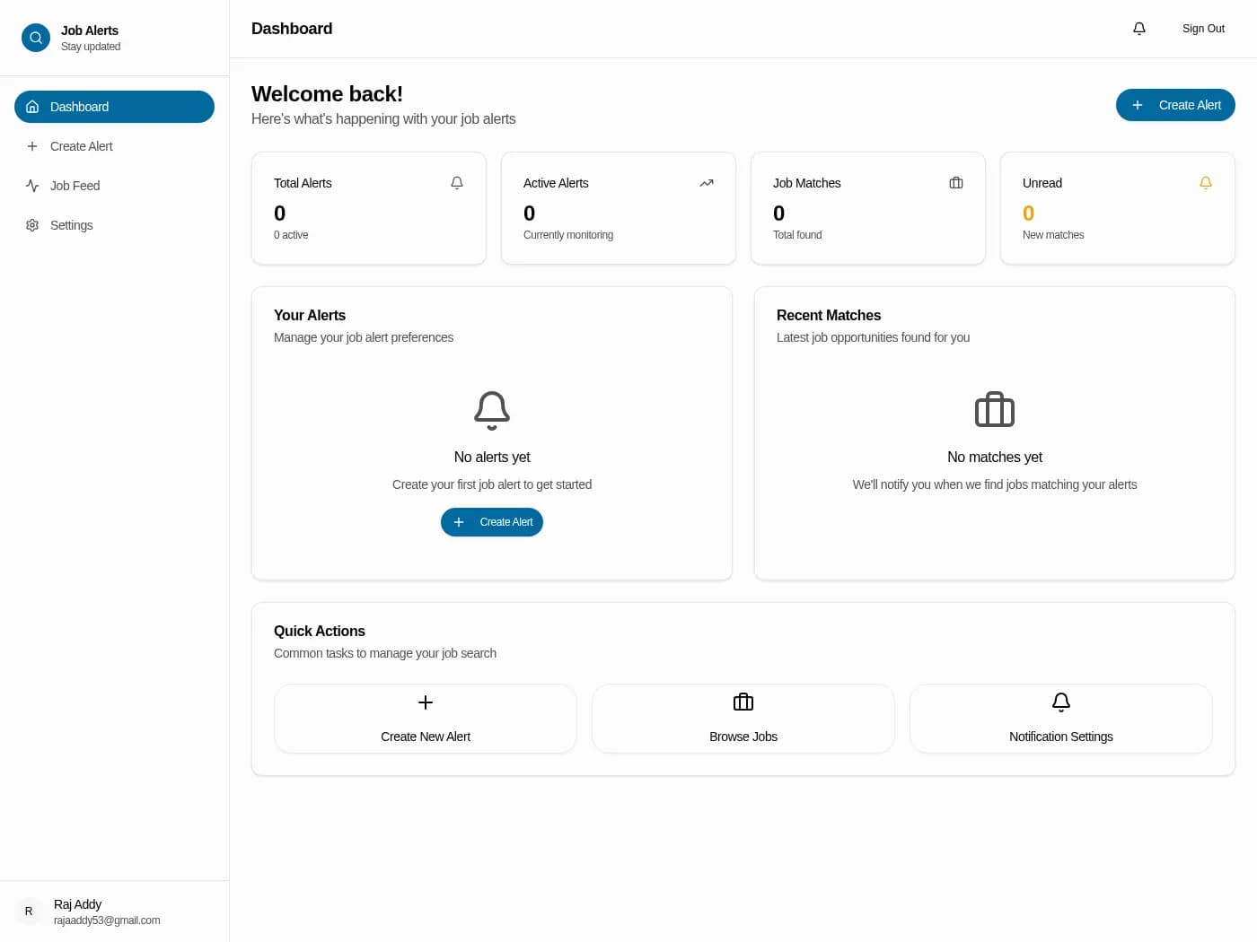Job Alert Aggregator