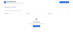 Unified Job Dashboard Aggregator
