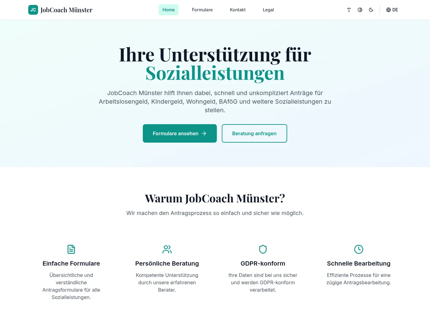 JobCoach Münster