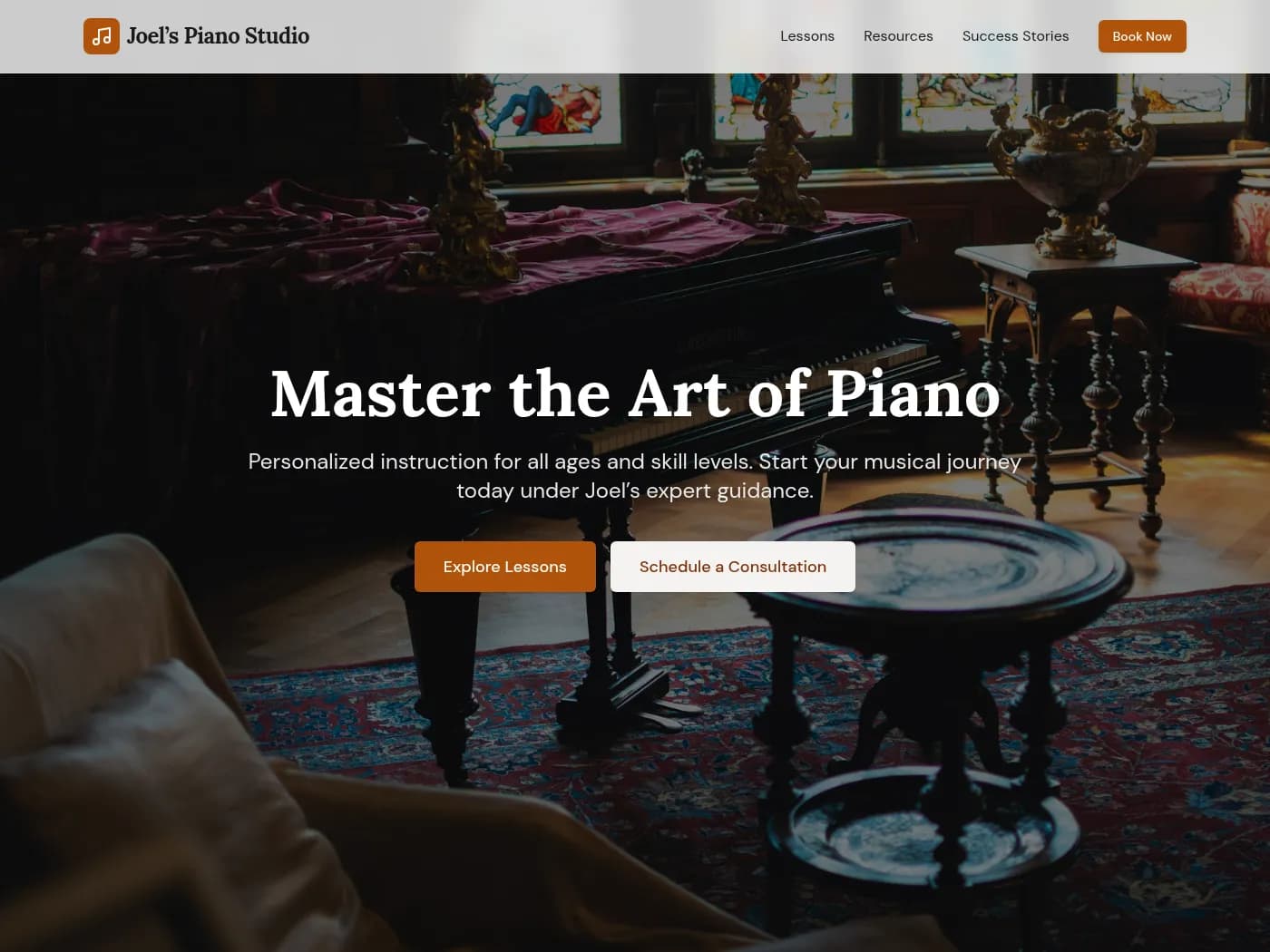 Joel’s Piano Studio