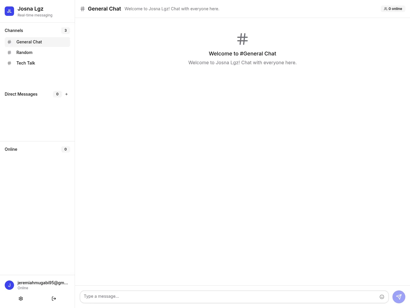 Josna Lgz Messaging App