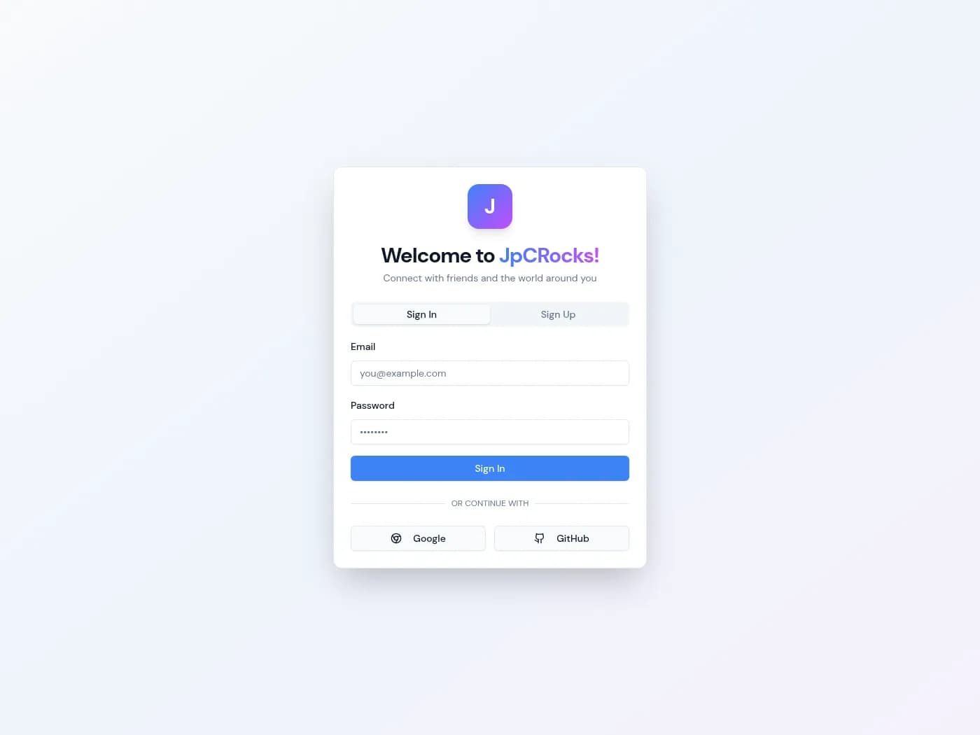 JpCRocks! Social Network Platform