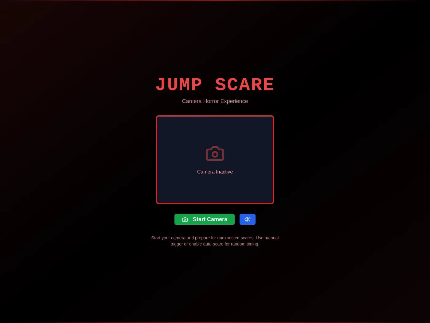 Jump Scare Camera App