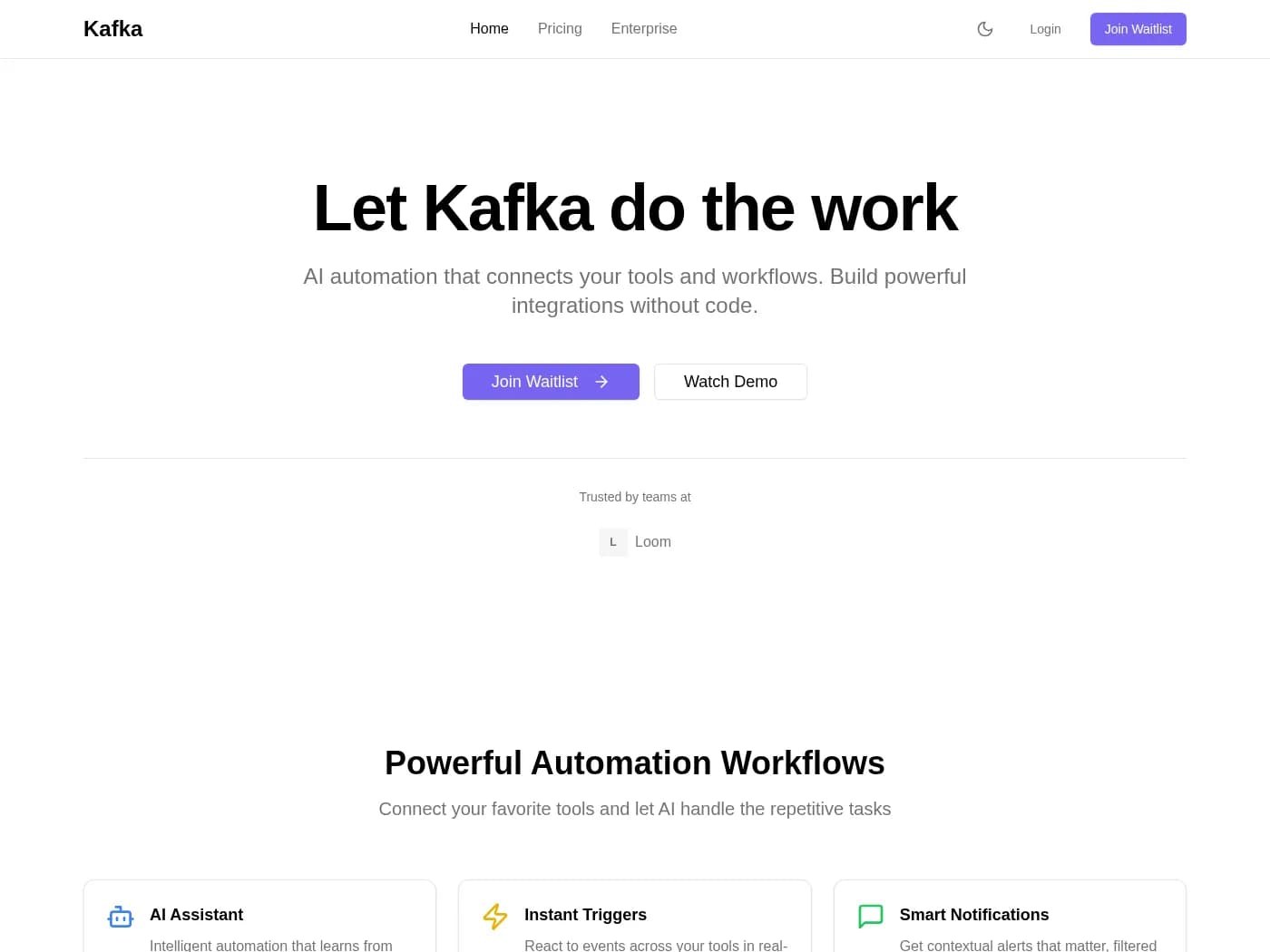Kafka Web Client Clone