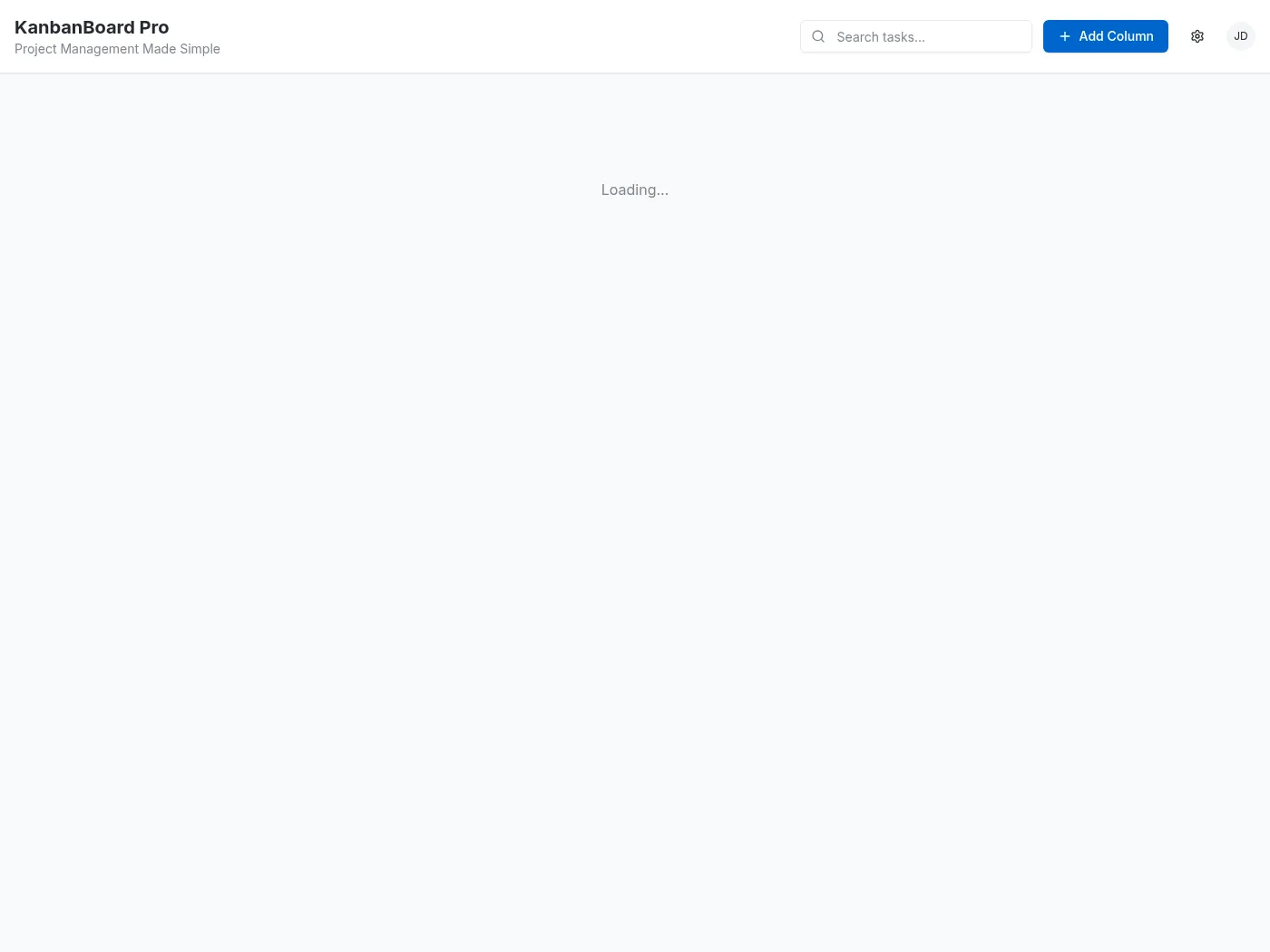 Kanban-Only Jira Clone