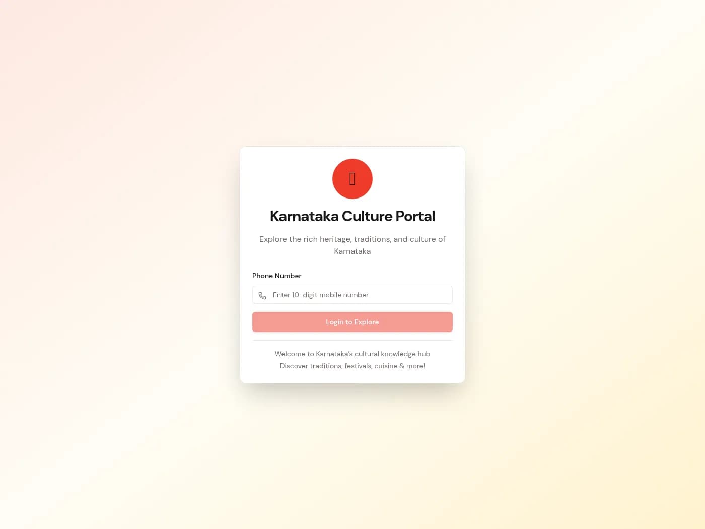 Karnataka Cultural Knowledge Portal with Interactive Quizzes & AI Guide