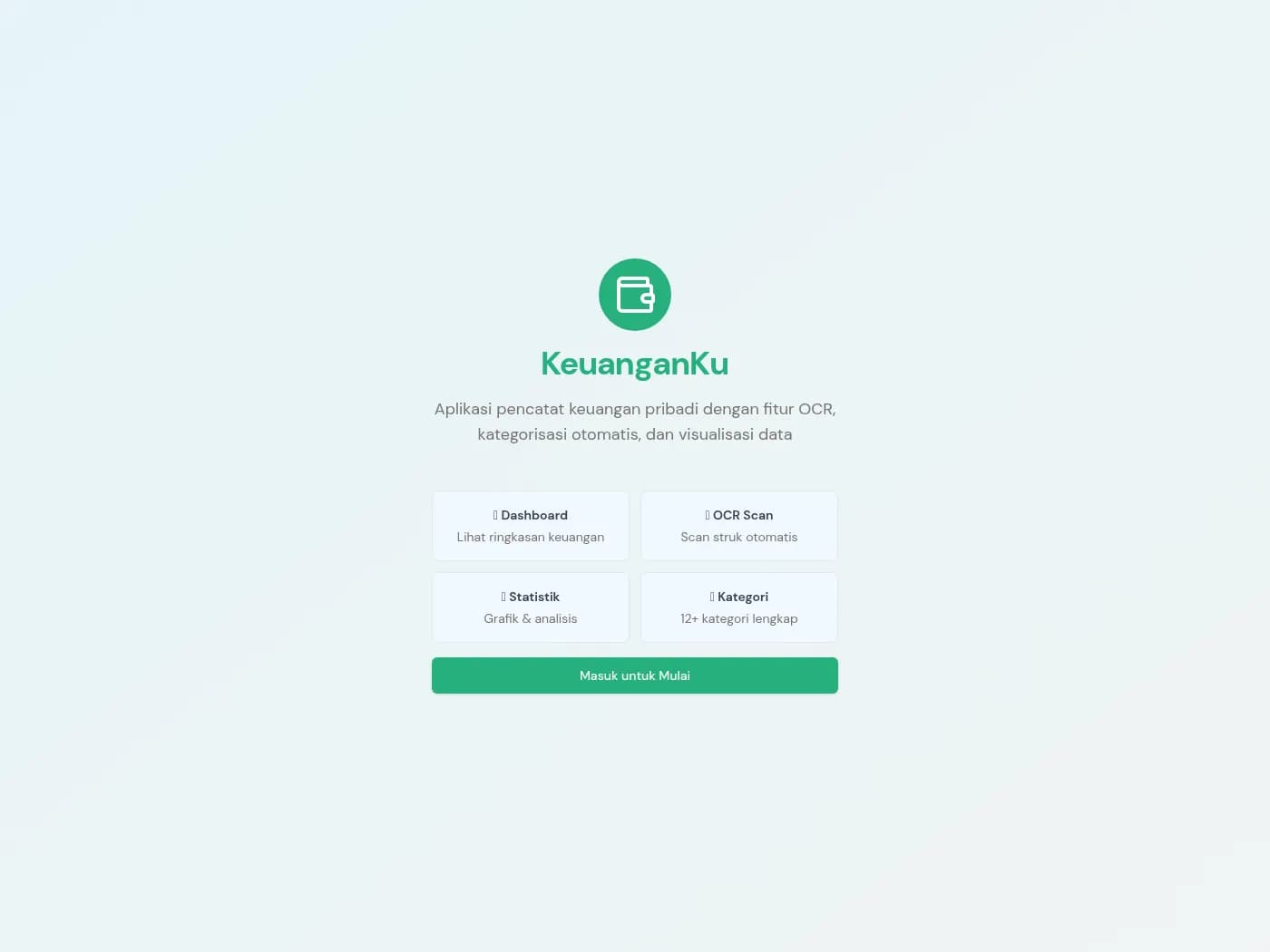 KeuanganKu Finance Tracker