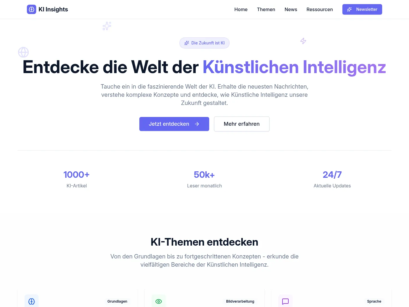 KI Insights: Entdecke die Welt der Künstlichen Intelligenz