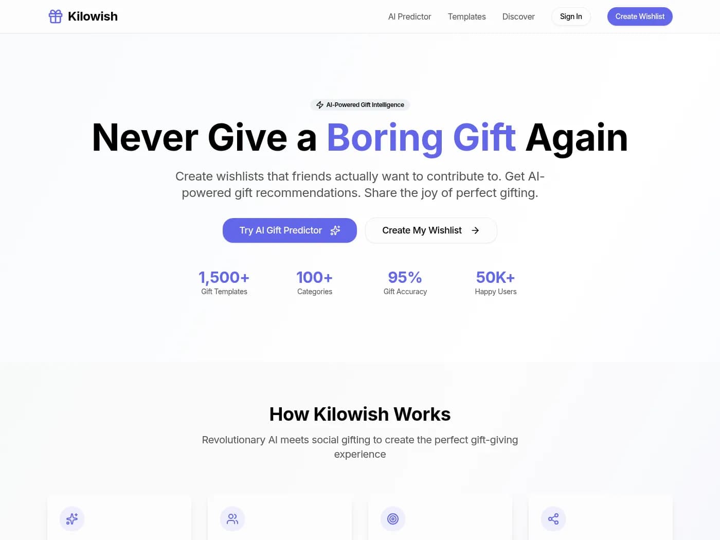 Kilowish: AI-Powered Social Gifting Platform
