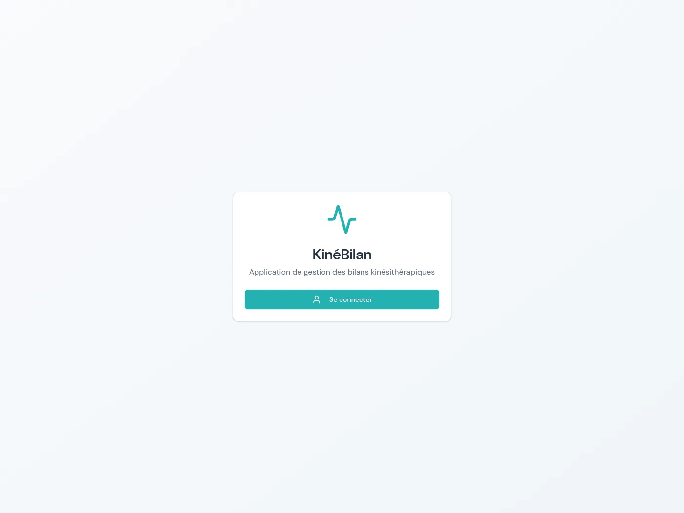 KinéBilan App