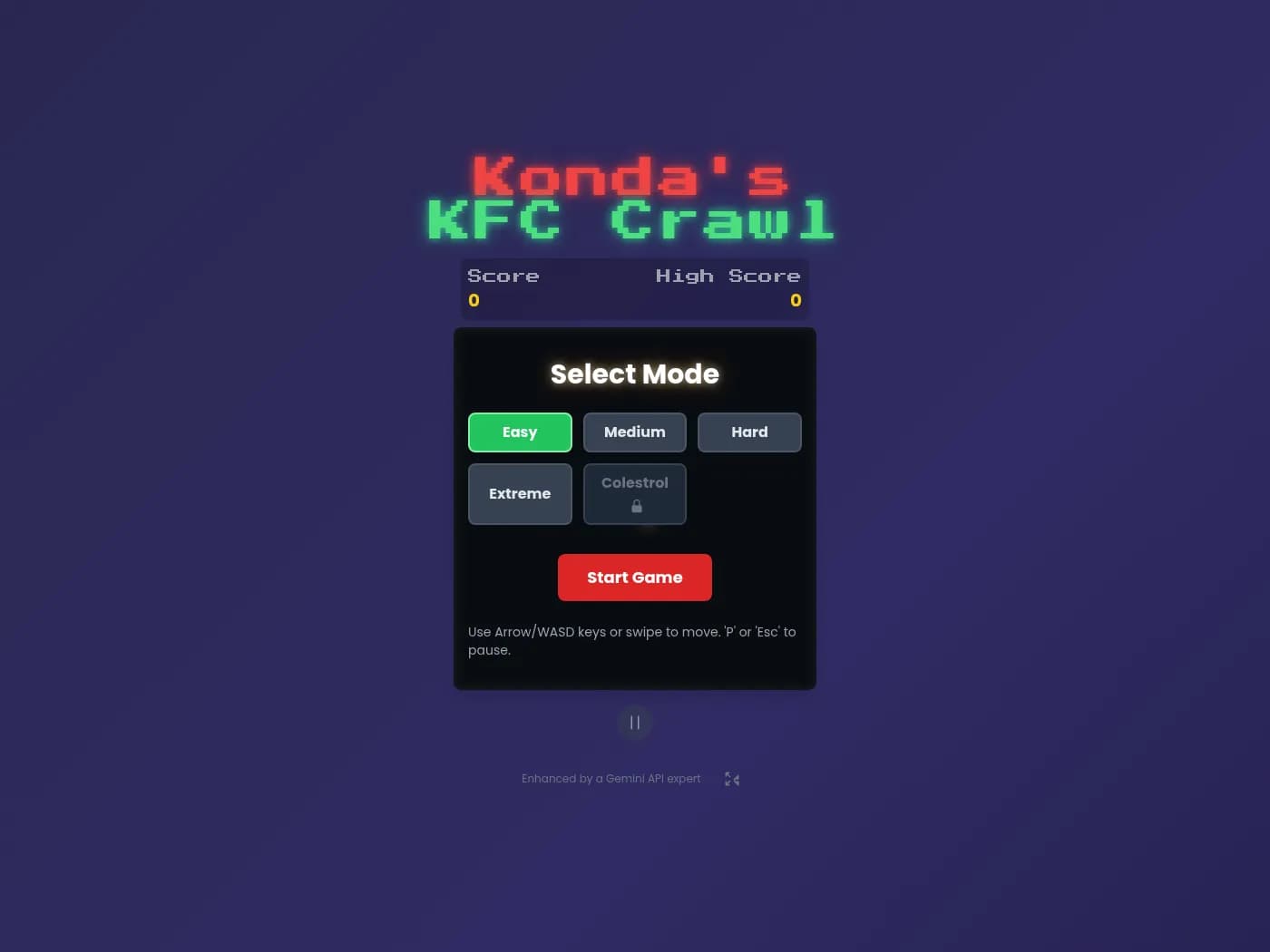 Konda's KFC Crawl