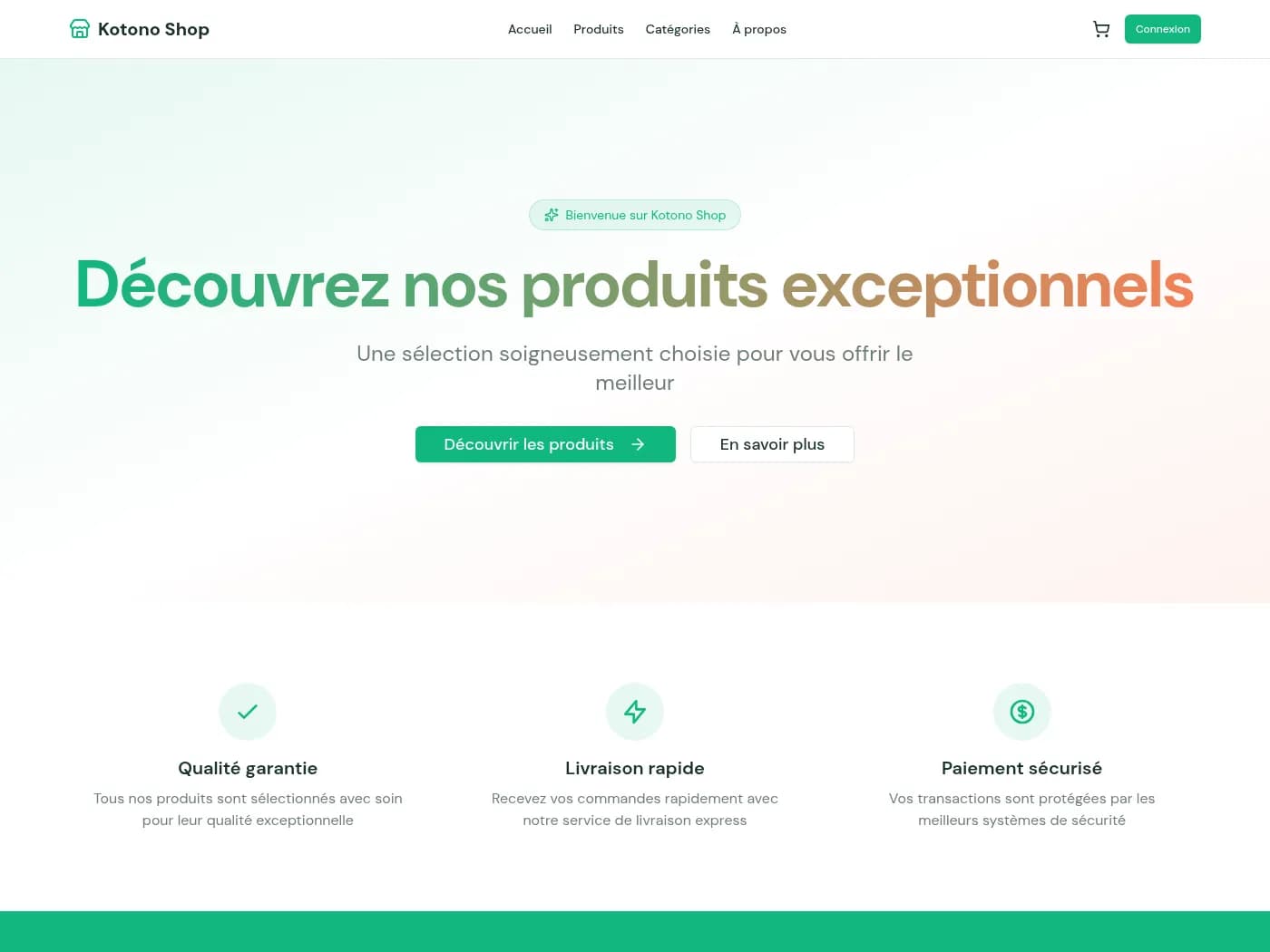 Kotono Shop Builder