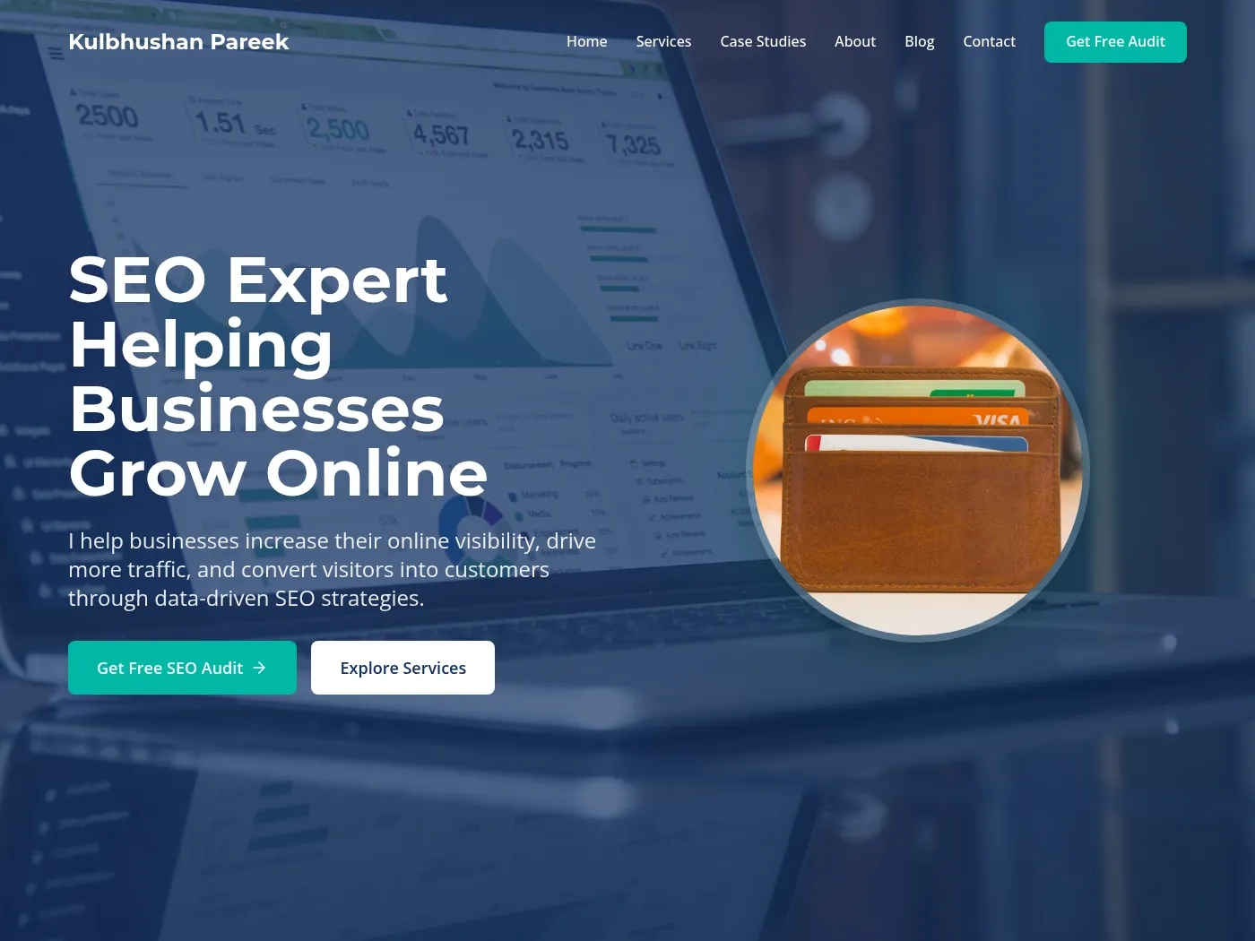 Kulbhushan Pareek - Digital Marketing Consultant Personal Website