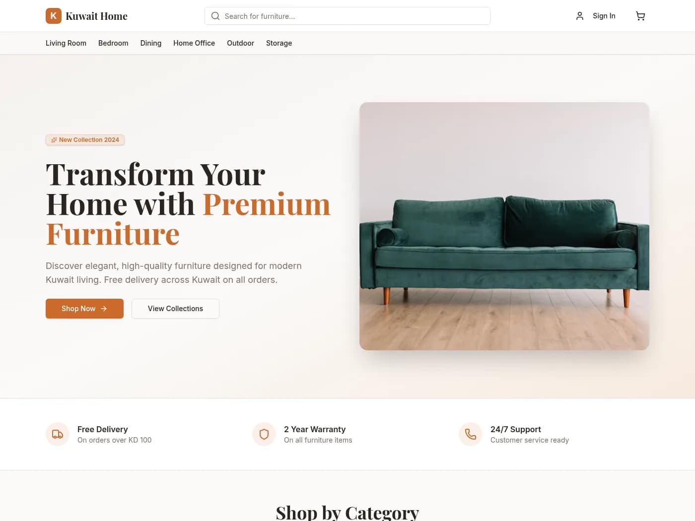 Kuwait Urban Ladder - Modern Online Furniture Storefront