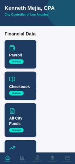 LA City Controller Info Mobile App