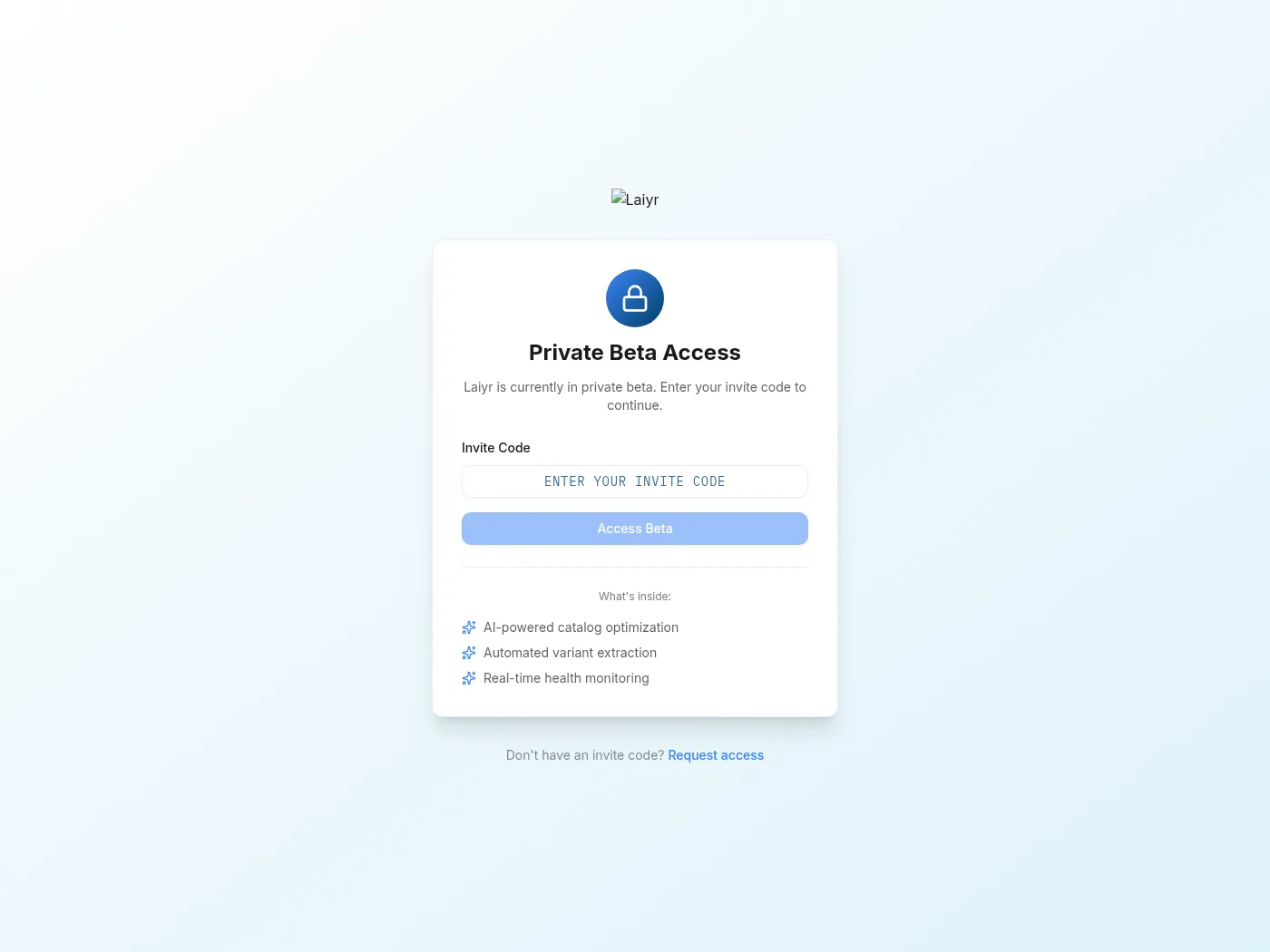 Blink.new SaaS example