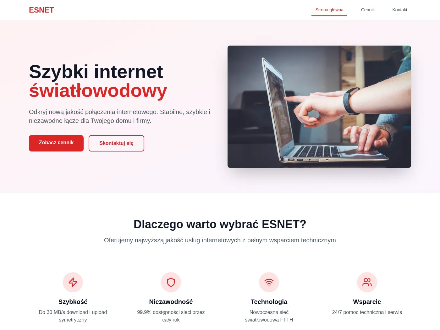 Landing Page Clone Based on Screenshots and Archive