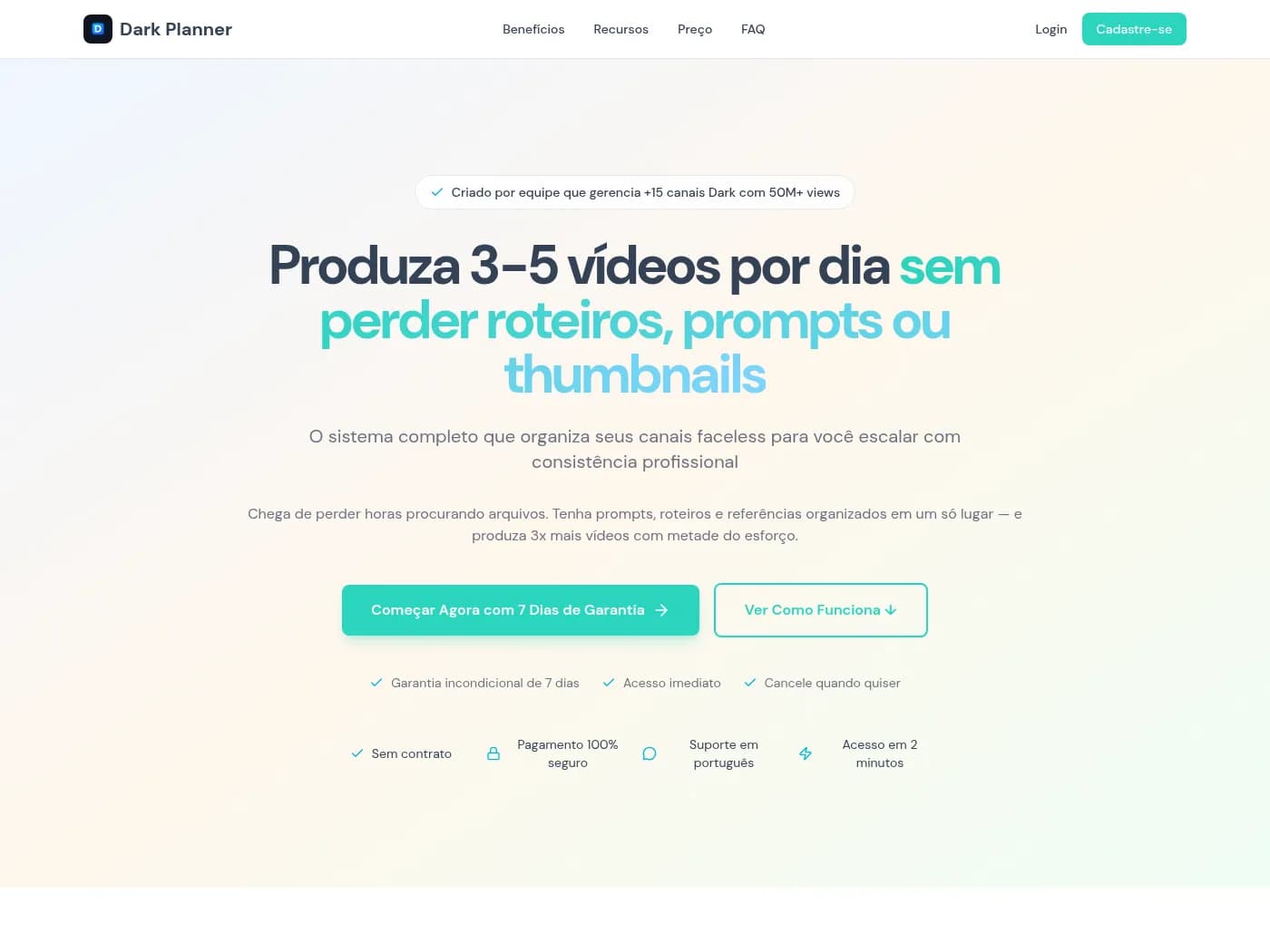 Landing Page Redesign and Bug Fix