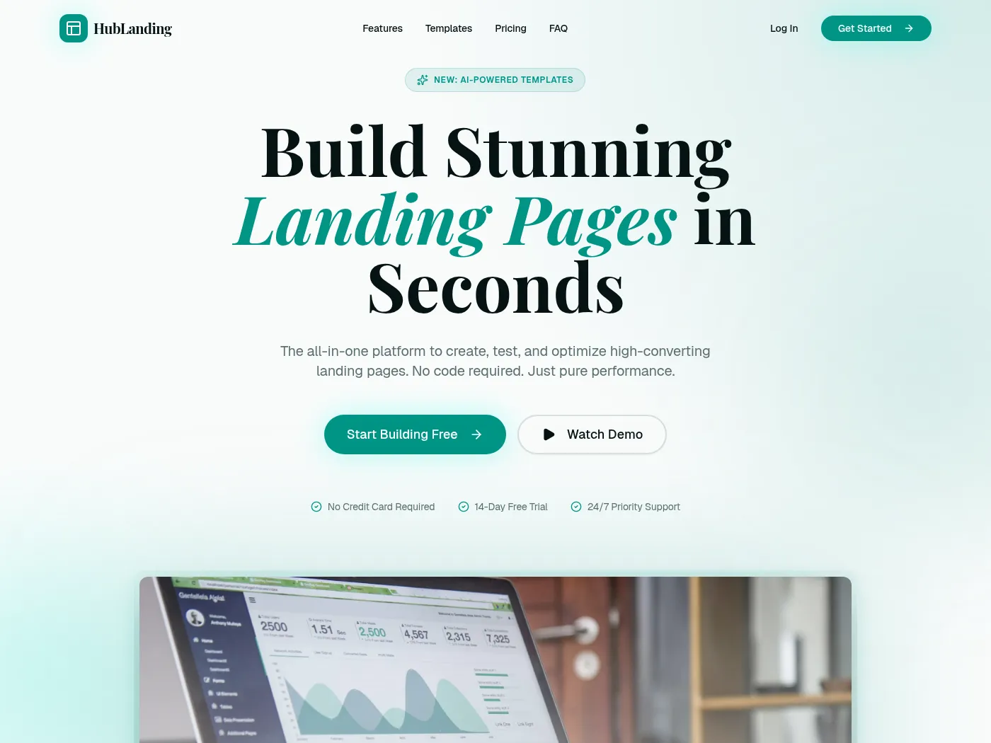 Landing Pages Hub