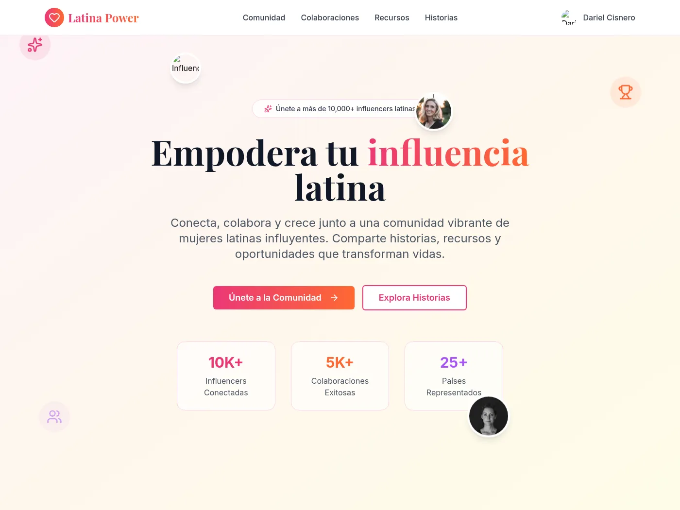 Latin Female Influencer Community