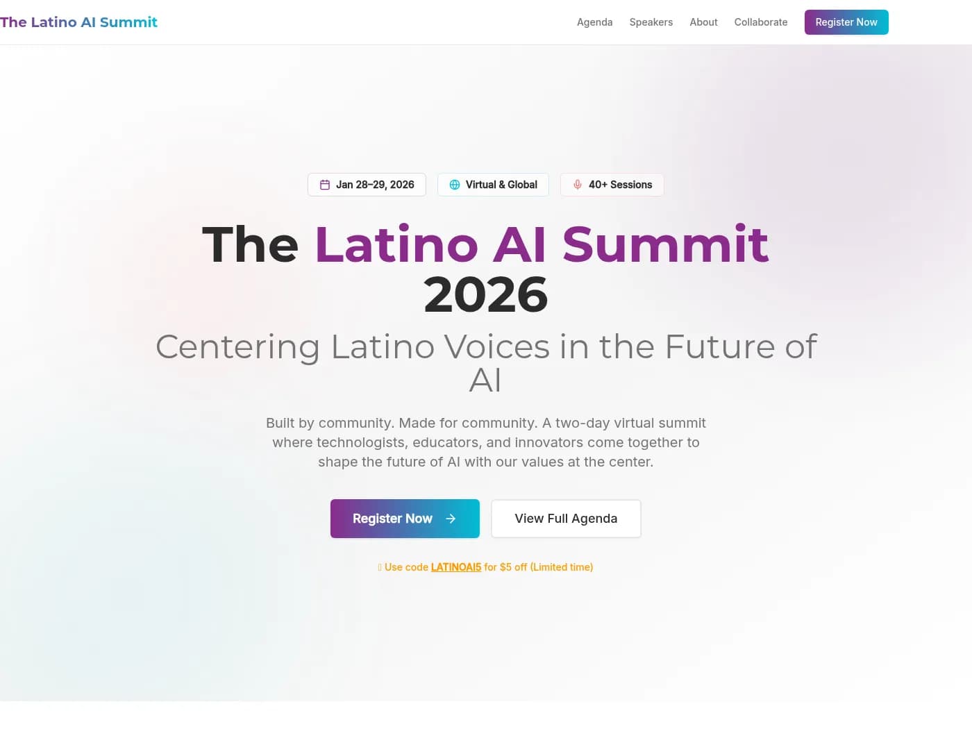 Latino AI Summit Site