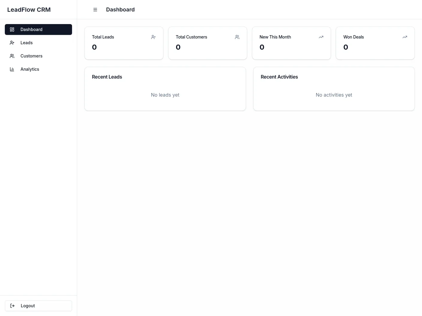 LeadFlow CRM