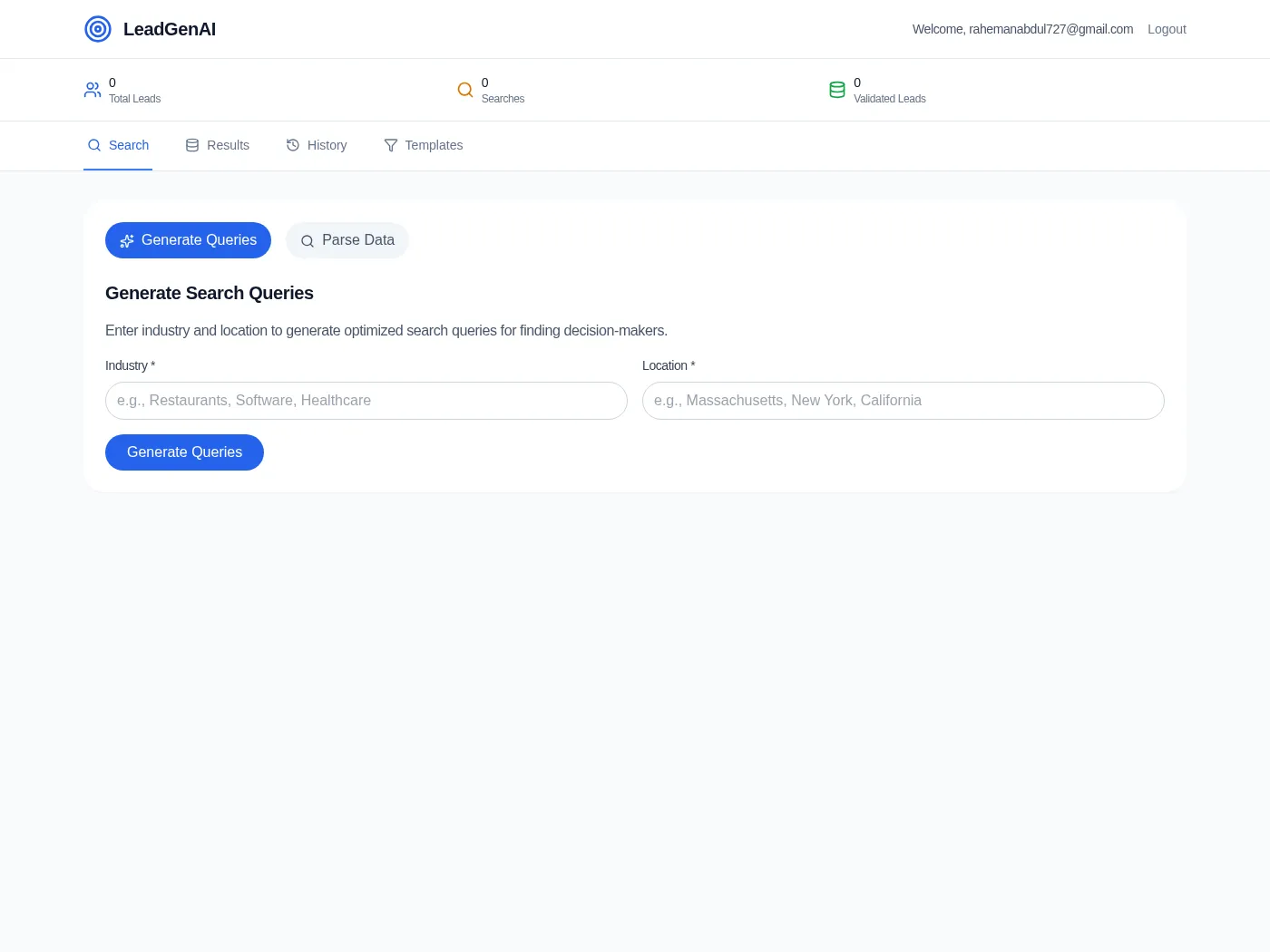 LeadGenAI: Decision-Maker Lead Generation Assistant