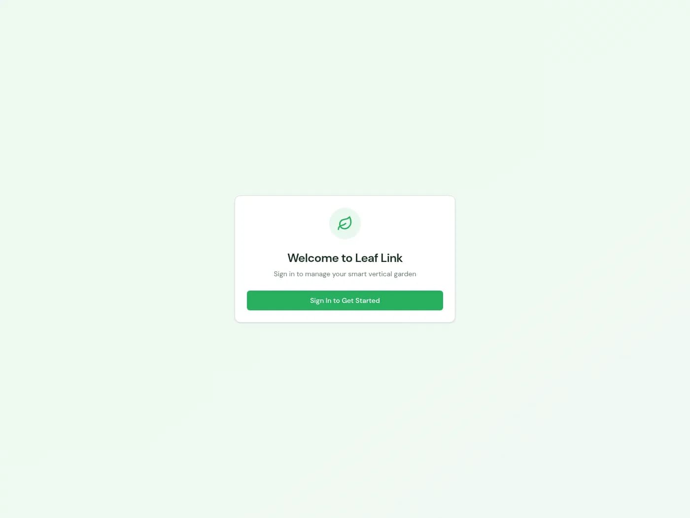 Leaf Link: Smart Vertical Garden Companion