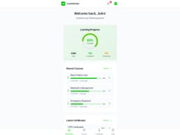 Learn2care - Caregiver Training Dashboard