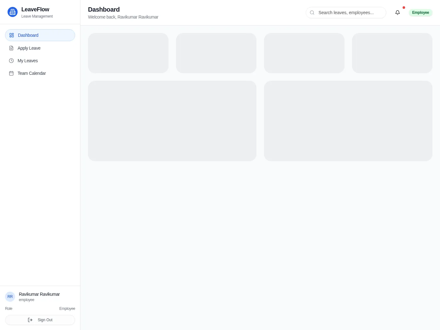 Comprehensive Leave Management System MVP for Startups