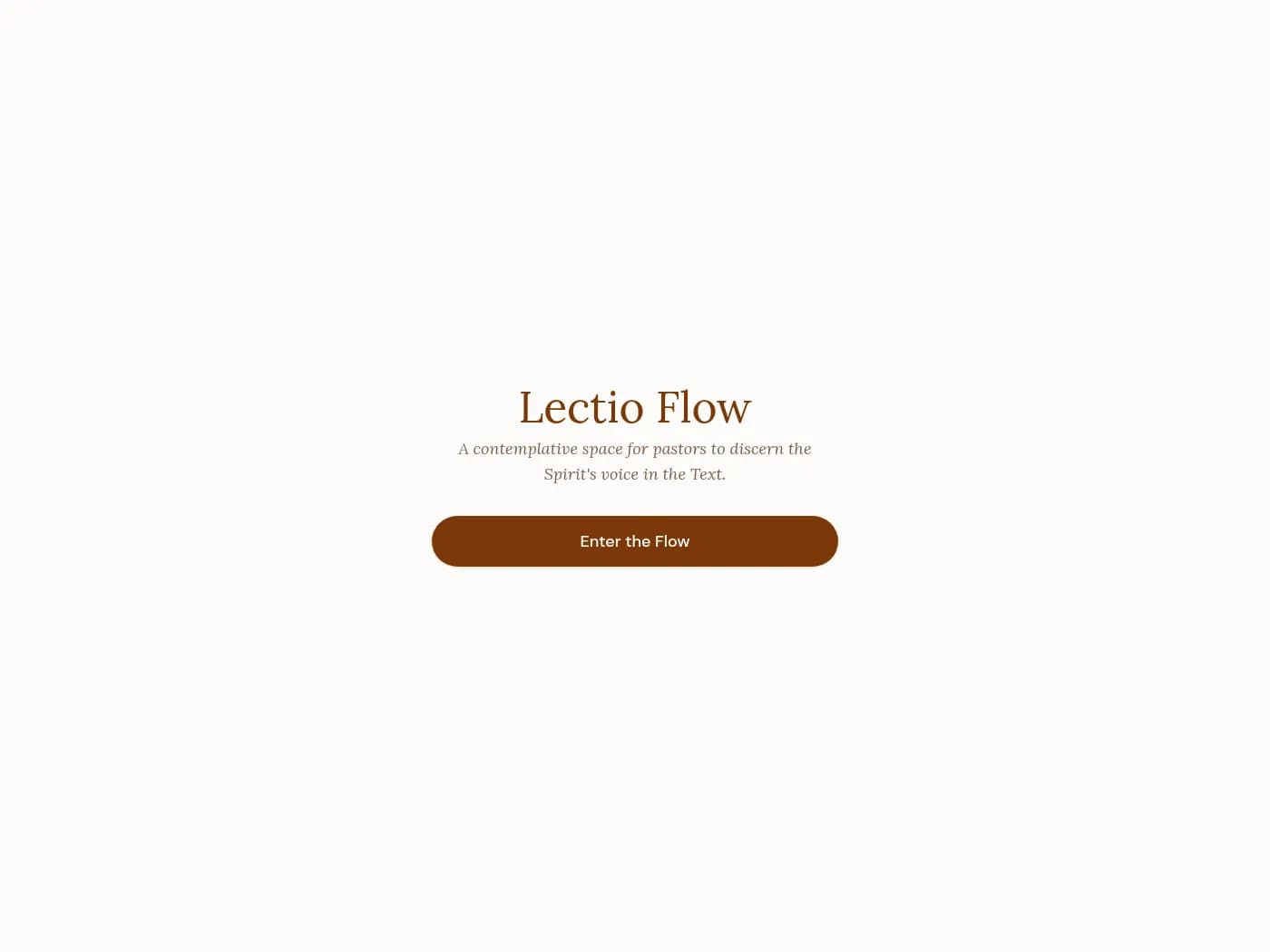 Lectio Flow