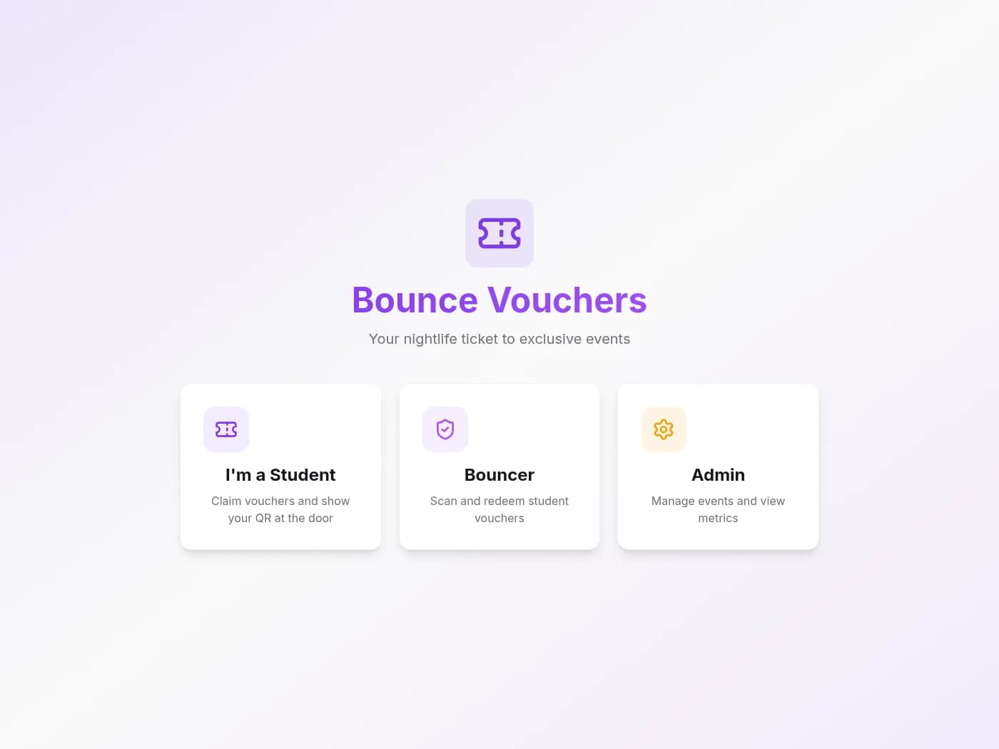 Bounce Vouchers