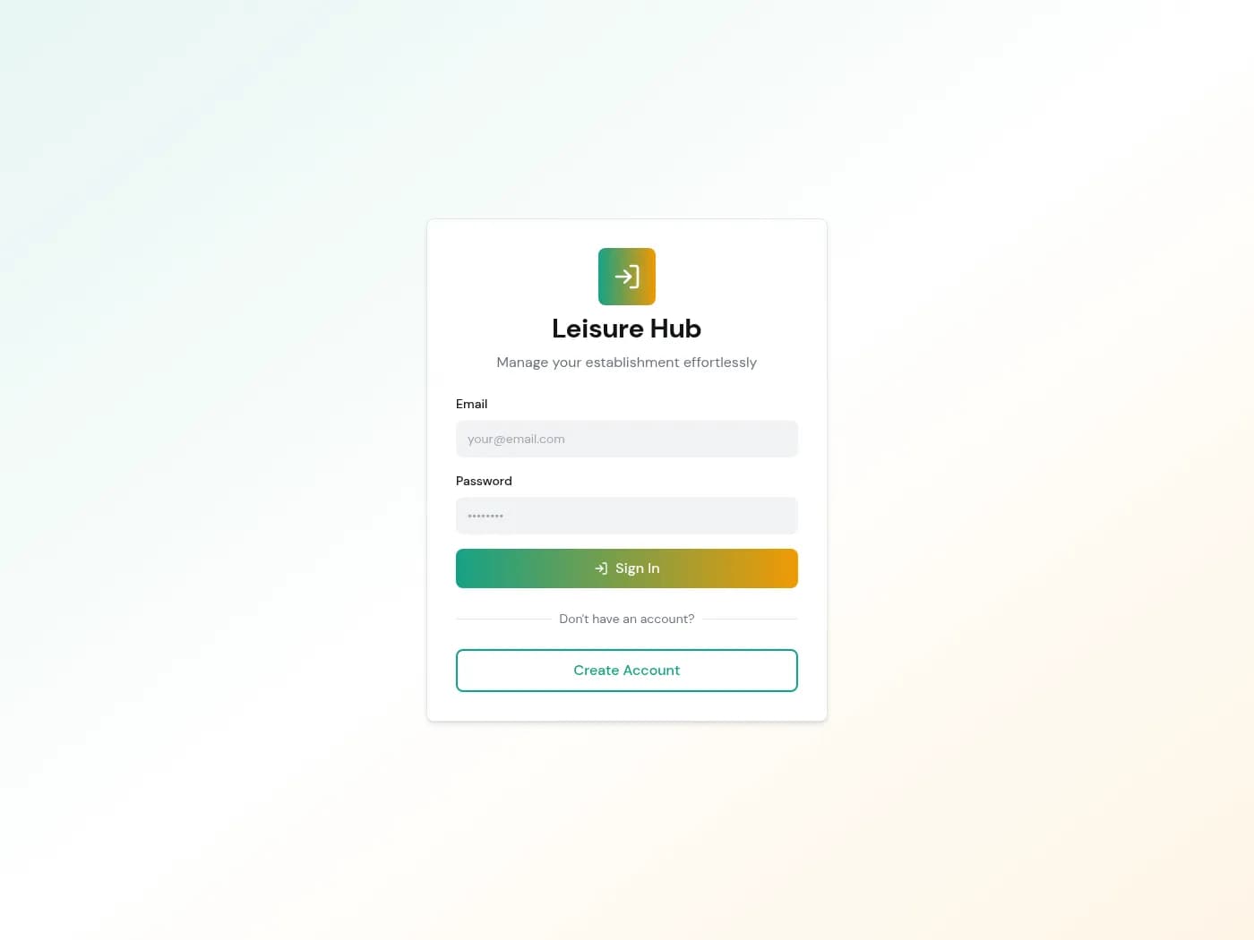 Centralized SaaS Platform for Multi-Establishment Leisure Management