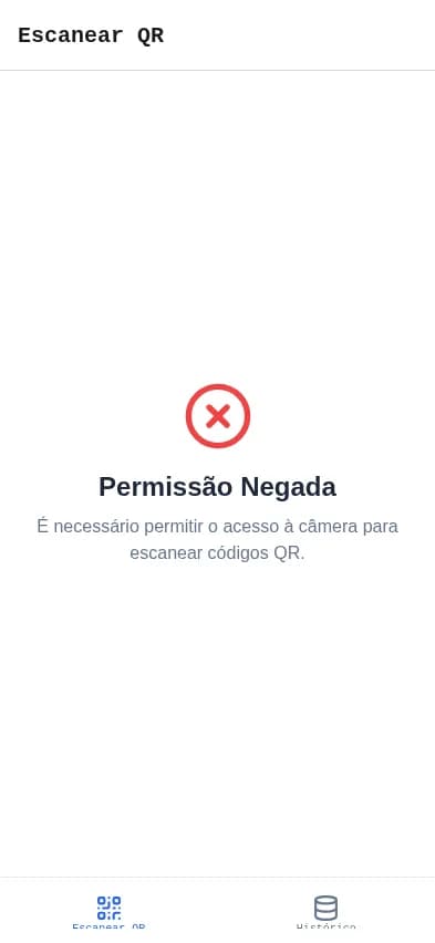 Leitor de QR Code com Integração de Banco de Dados Externo e Local