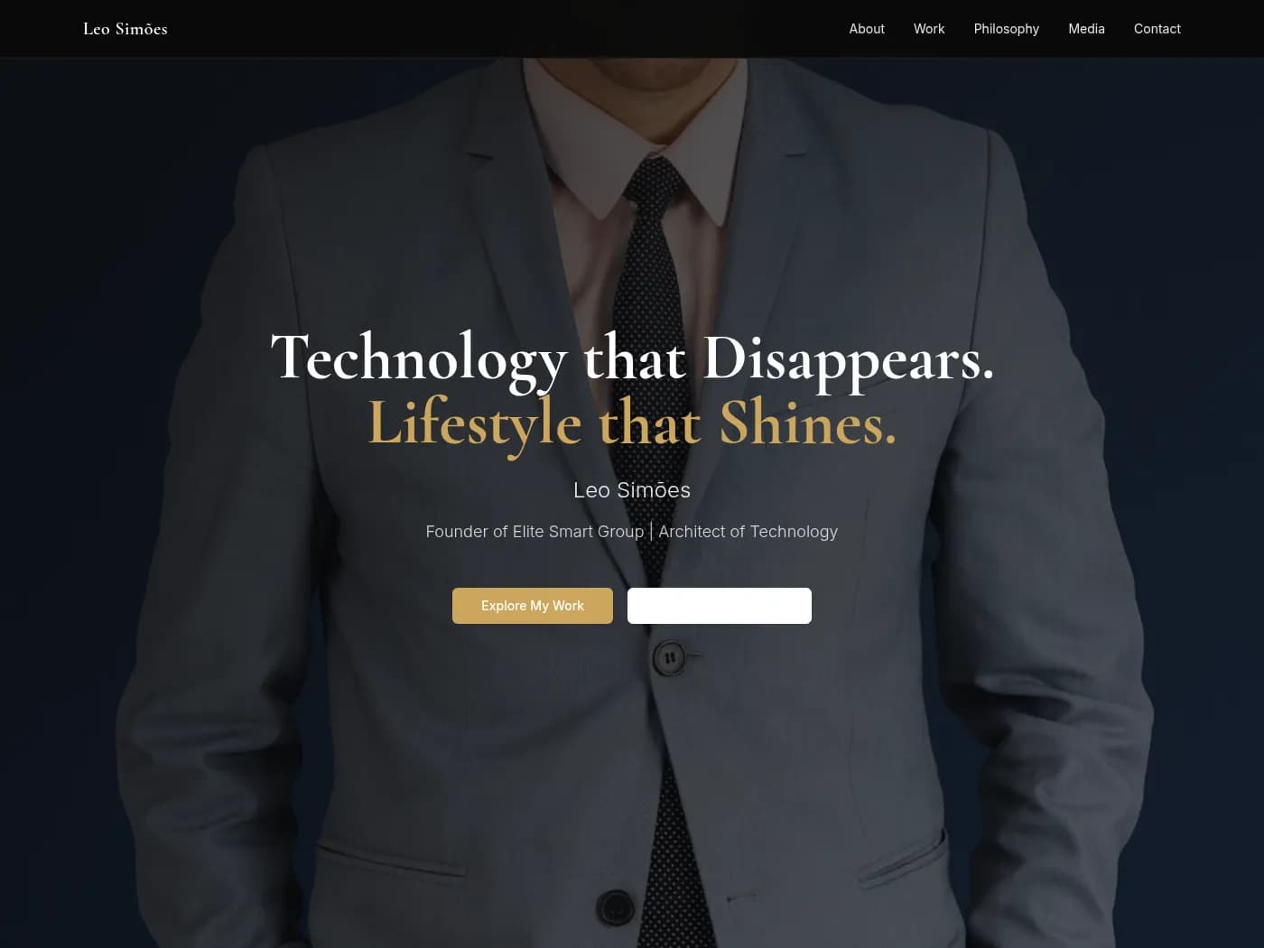 Leo Simões | Architect of Technology — Personal Brand Website