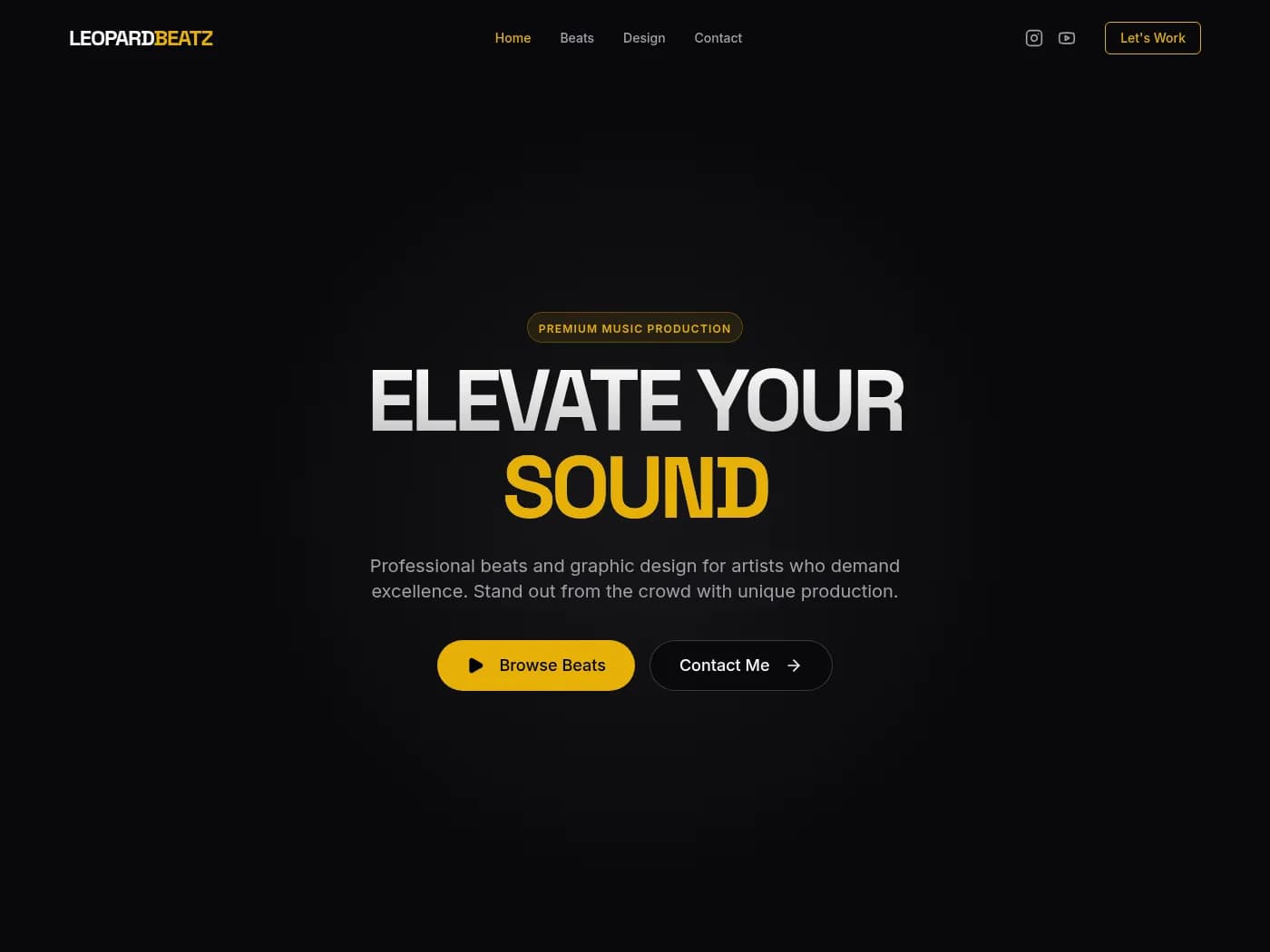 LeopardBeatz Portfolio