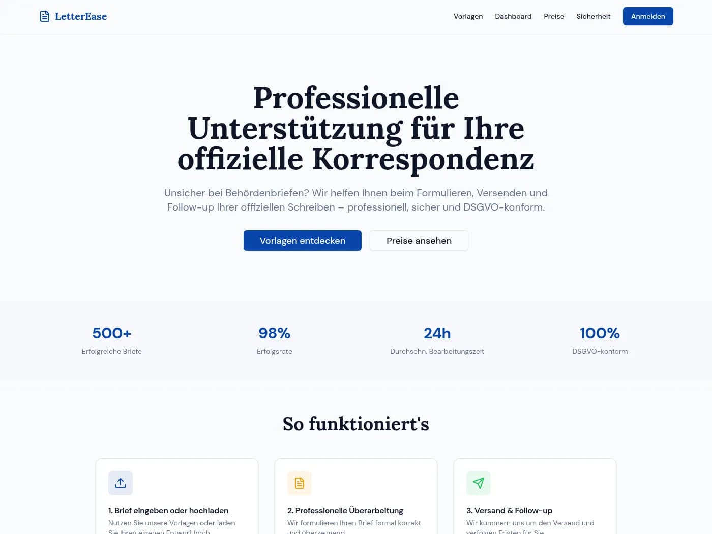 LetterEase Portal