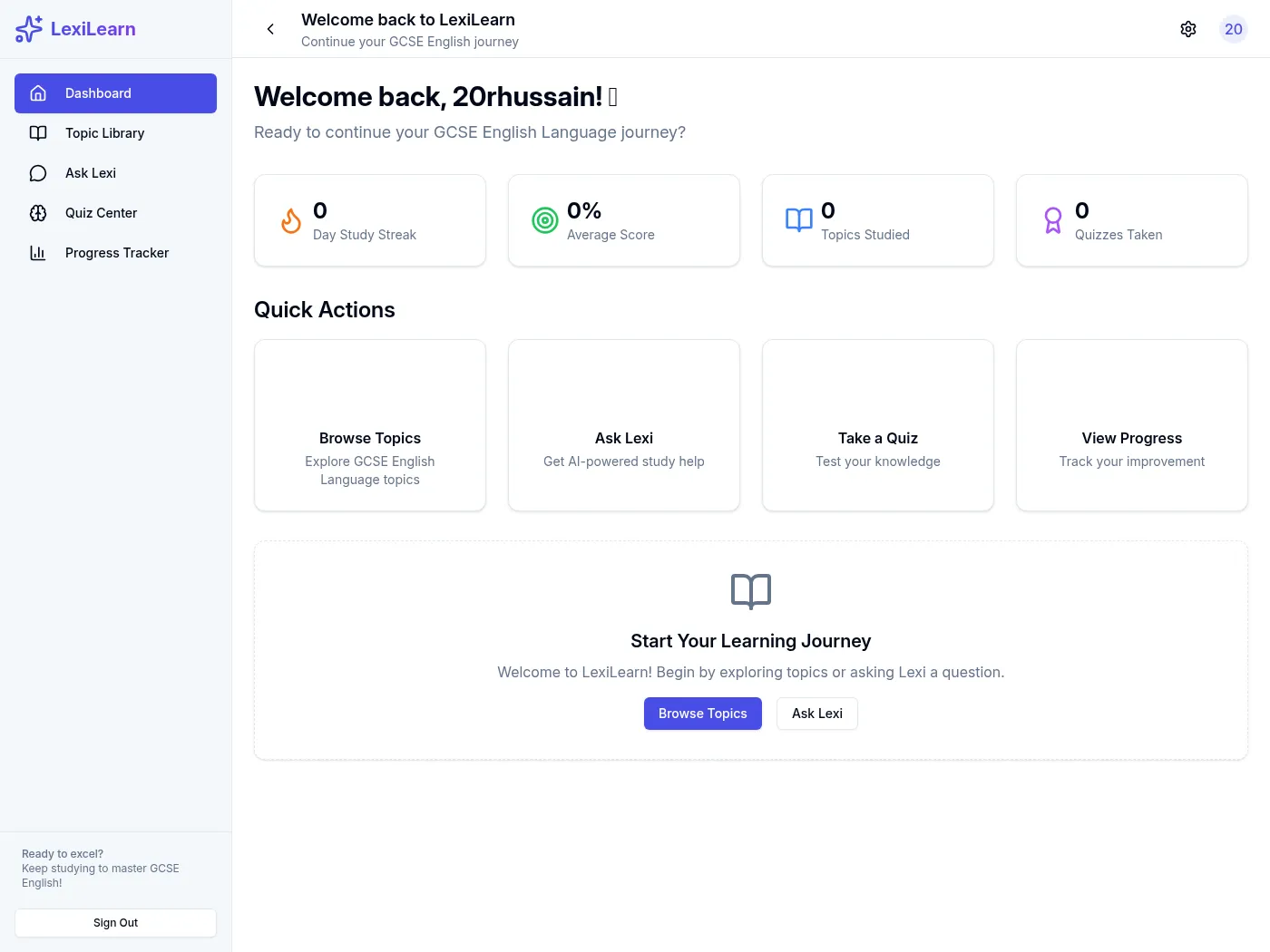 LexiLearn: AI-Powered GCSE English Language Revision Assistant
