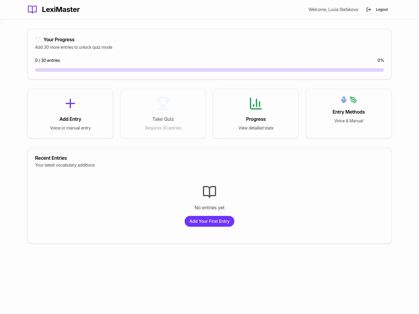 LexiMaster: English Vocabulary Builder & Tester