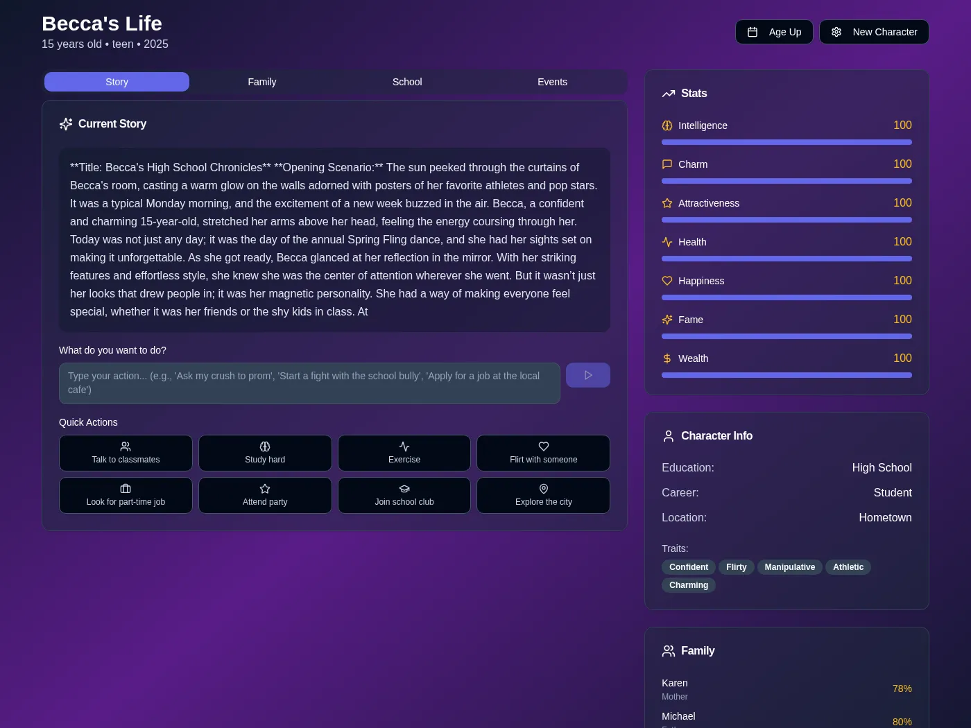 LifeScape: The Ultimate Realistic Life Simulator