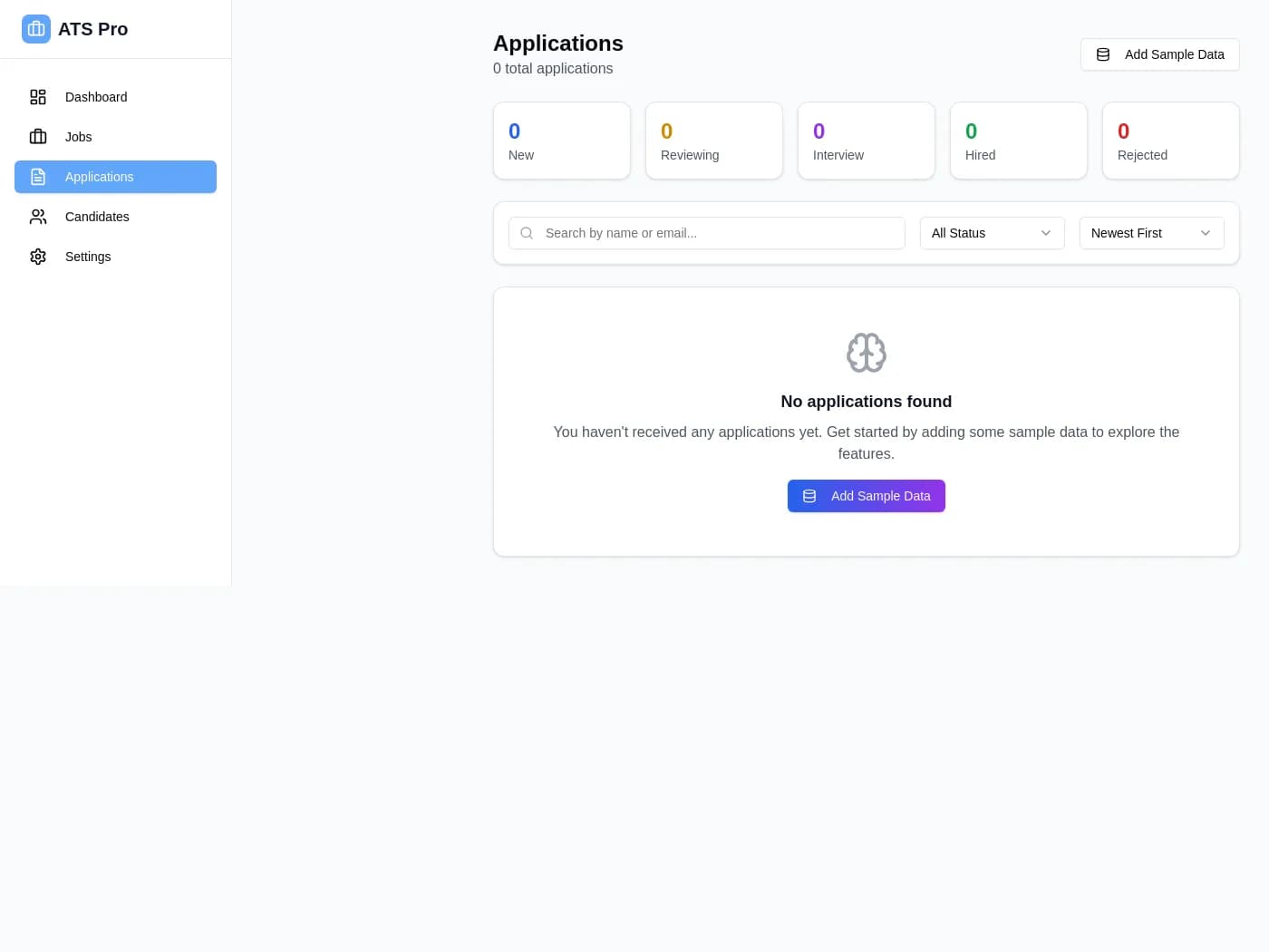 Lightweight Business ATS