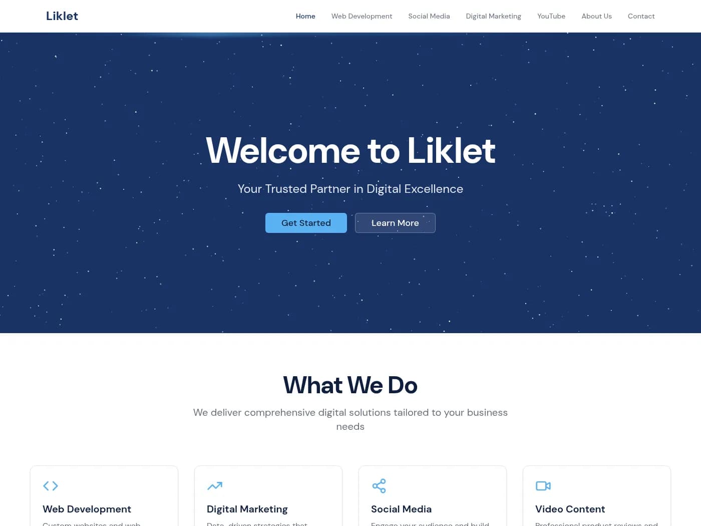 Liklet Pro Portfolio